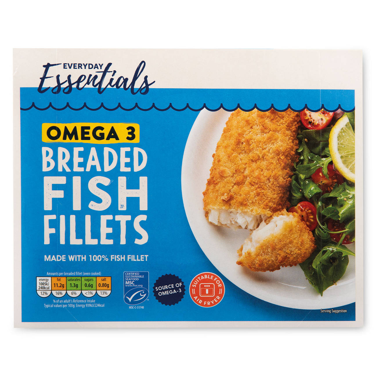 Omega 3 Breaded Fish Fillets | ALDI UK